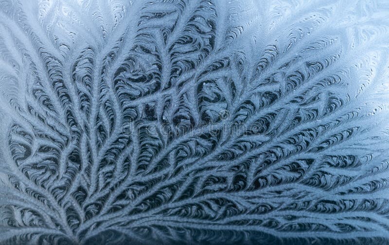 Ice patterns on a window. stock image. Image of crystal - 265593589