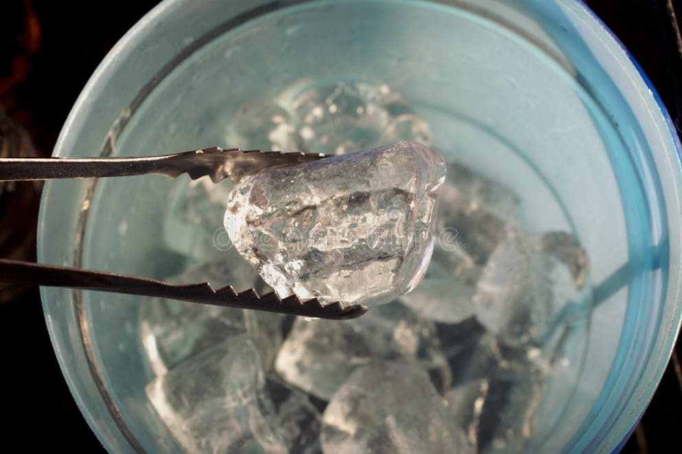 Ice piece stock photo. Image of water, pick, piece, bucket - 5413400