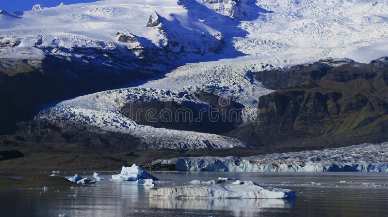 Ice Rocks Floating on the Atlantic Ocean Stock Photo - Image of natural ...