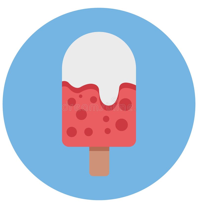 Ice Pop Vector Isolated Vector Icons that Can Be Easily Modified and ...