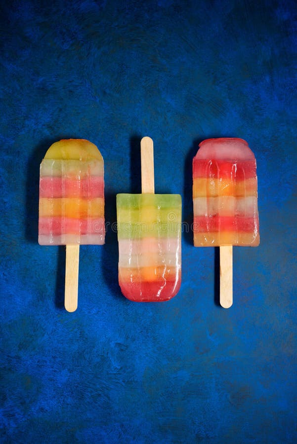 Ice popsicles view stock photo. Image of refreshment - 145699280