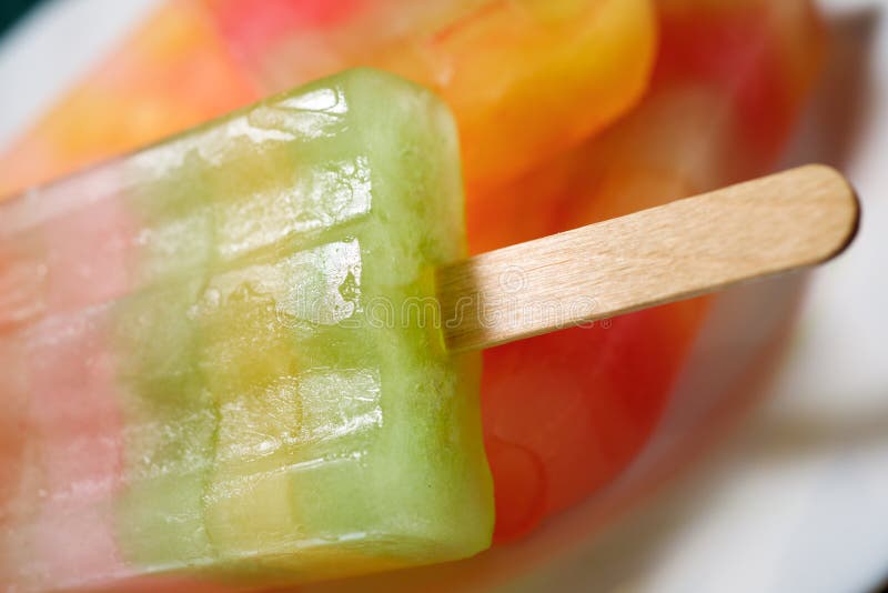 Ice popsicles view stock image. Image of cuisine, freeze - 145699277