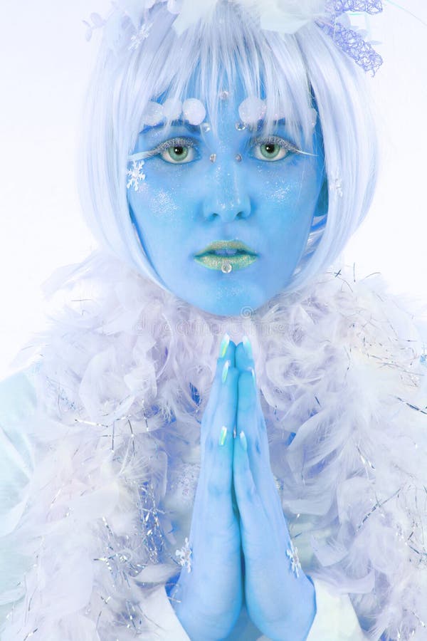 Ice Princess stock photo. Image of cold, beautiful, seasonal - 1677308