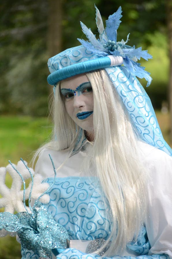 Ice princess editorial stock image. Image of seasonal - 26656699