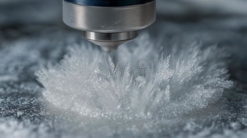 Ice Printer Creating Intricate Crystalline Structures for Polar Lab ...