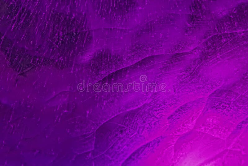 Ice Purple Color Backlight, Abstract Background of Ice Texture from Ice ...