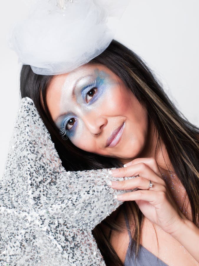 Ice Queen stock image. Image of elegance, costume, model - 22389183