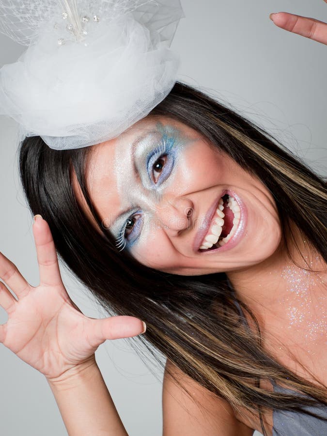 Ice Queen stock image. Image of tale, studio, winter - 22389221