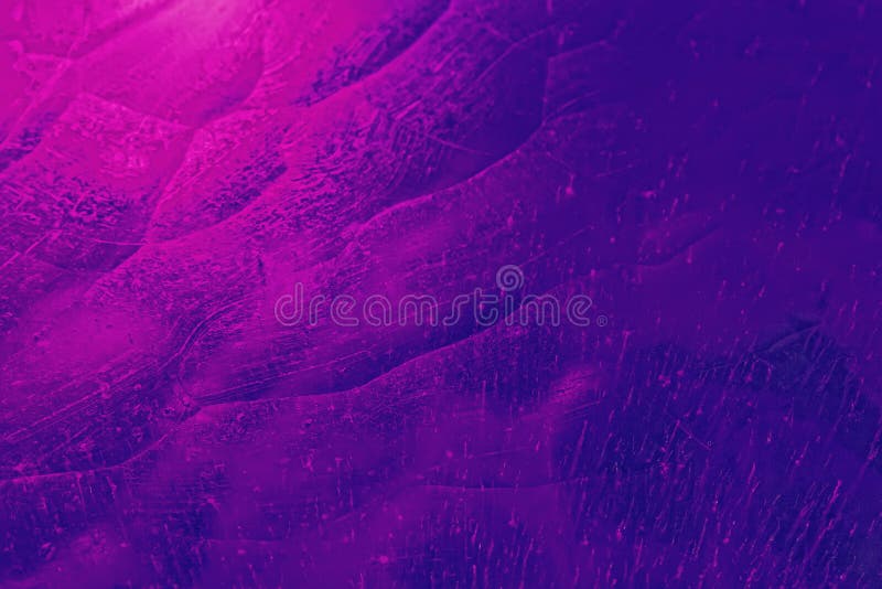 Ice Red Color Backlight, Abstract Background of Ice Texture from Ice ...