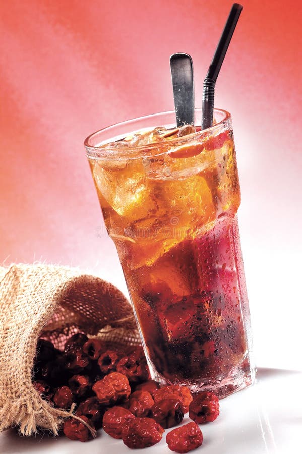 Ice Red Dates Tea stock photo. Image of cure, herbs, dates - 25475252