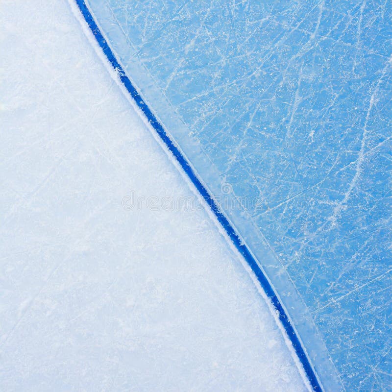 Ice Rink Background or Texture, Macro, Top View Stock Illustration ...