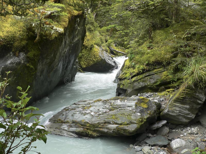 Ice river stock image. Image of mountains, nature, terrain - 1449139