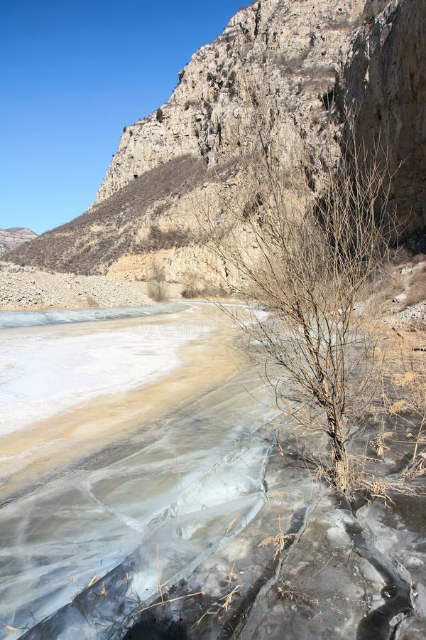 Ice river stock image. Image of winter, natural, lake - 23504969