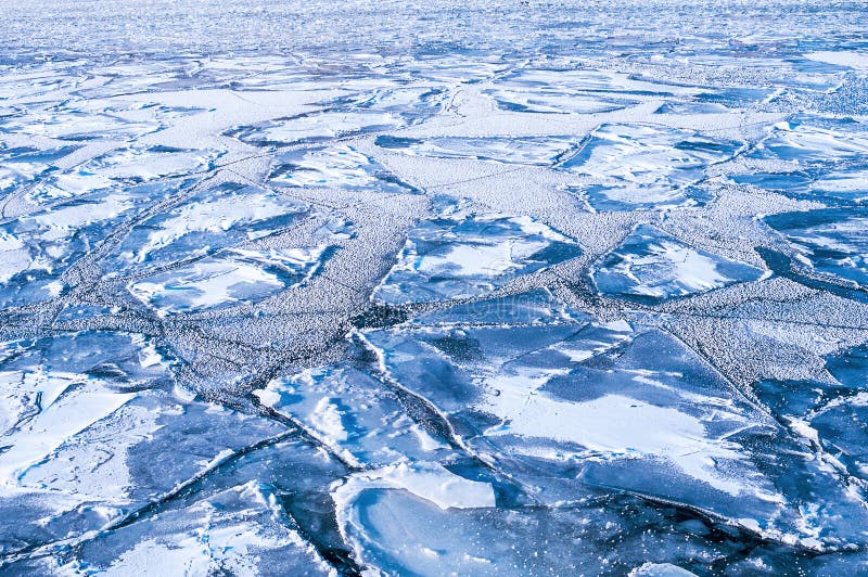 Ice on a river stock photo. Image of melt, north, break - 66958310