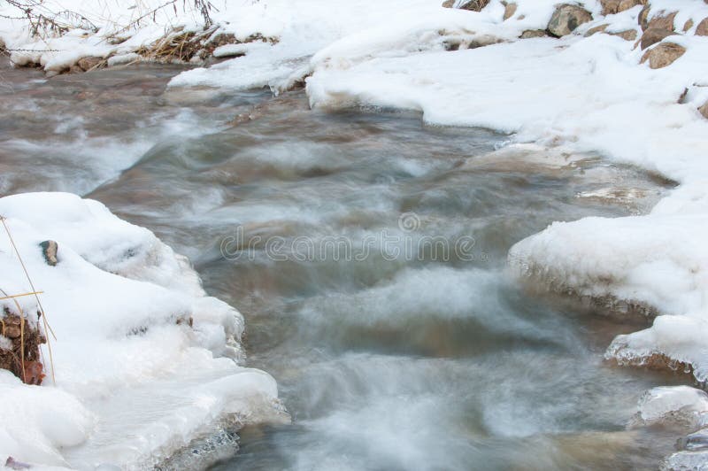 Ice on the river stock photo. Image of environment, climate - 121121212
