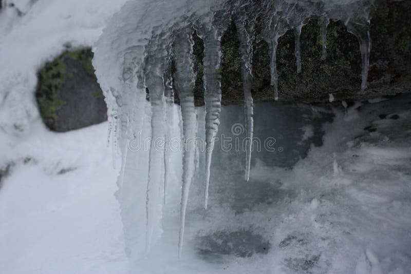 Ice stock photo. Image of winter, blizzard, formation - 178478552