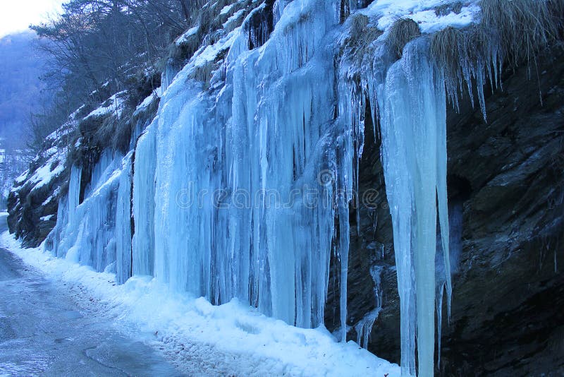 Ice on the rocks stock photo. Image of glacial, rocks - 83825318