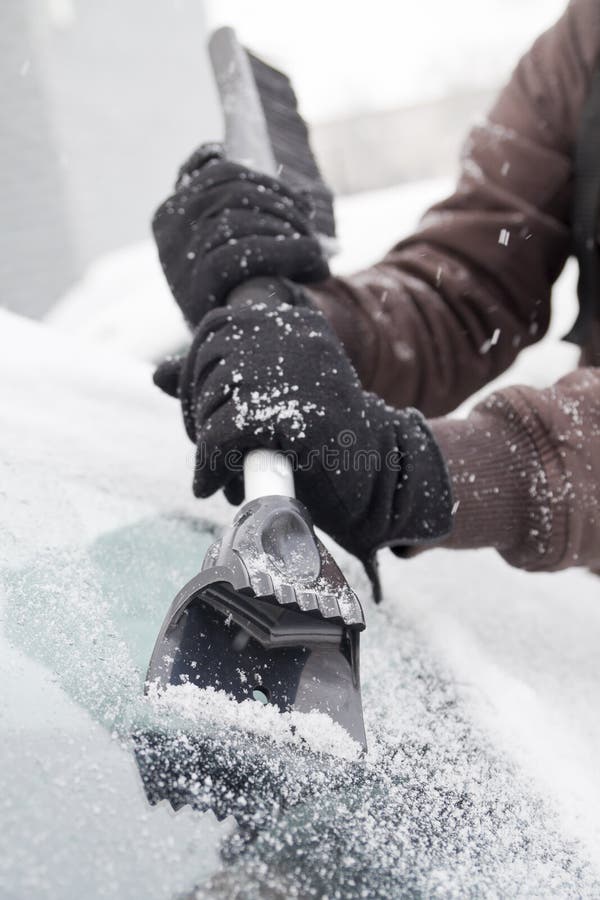 Ice scraper stock image. Image of wiper, cleaning, scraping - 17432559