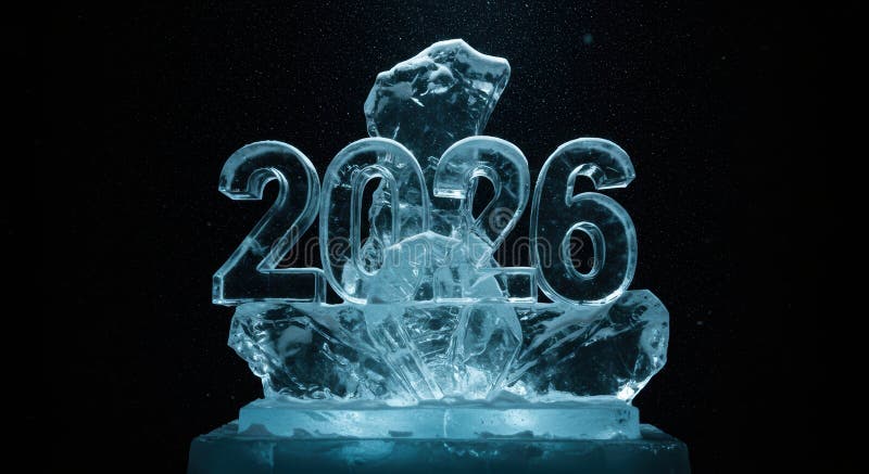 2026 Ice Sculpture: Symbolizing Future and Cold Elegance in Stunning ...