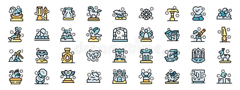 Ice Sculptures Representing Mythical Creatures, Animals, and Objects ...