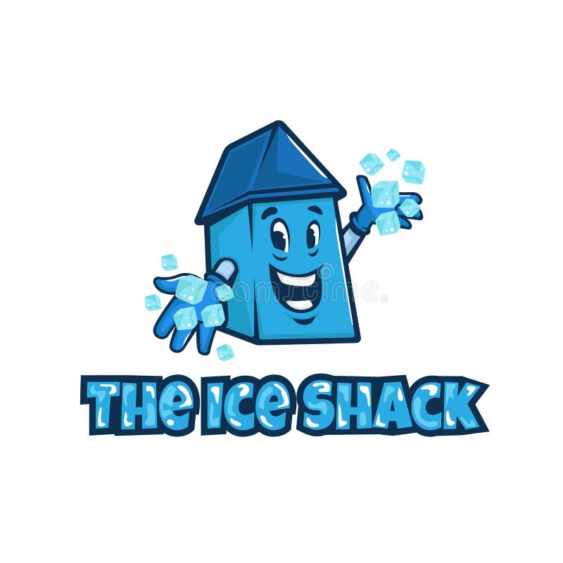 Ice shack logo stock vector. Illustration of simple - 242664482