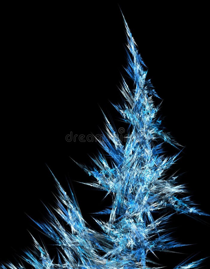 Ice Shard Abstract Snowflake Stock Illustration - Illustration of ...
