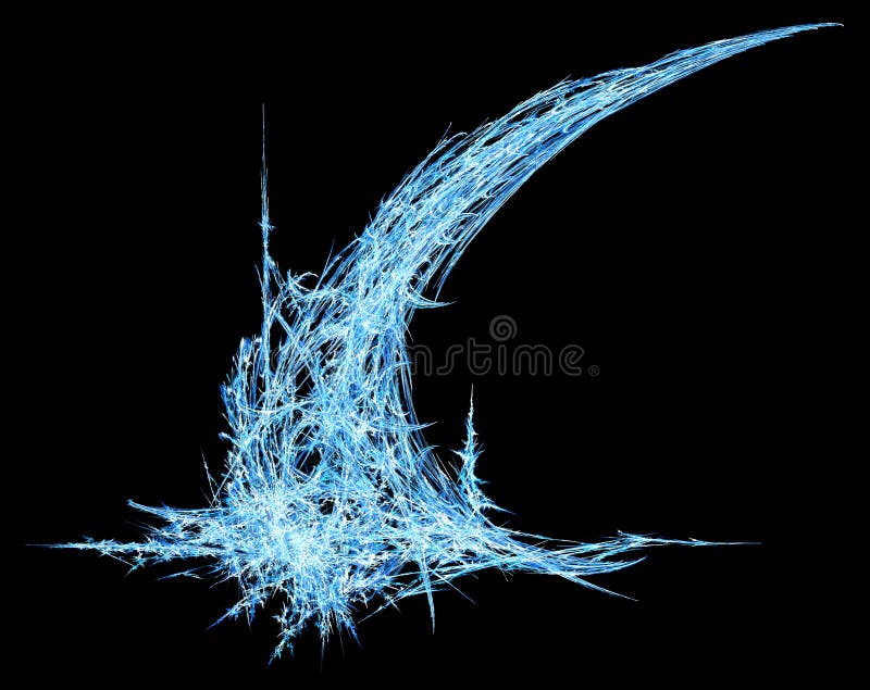 Ice Shard Abstract Icicles stock illustration. Illustration of isolated ...