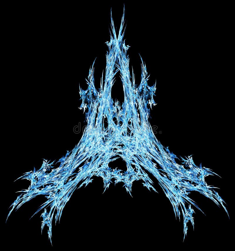 Ice Shard Abstract Icicles stock illustration. Illustration of isolated ...