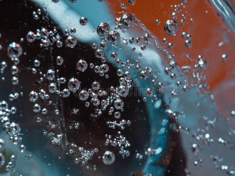 Ice sheet with bubbles stock photo. Image of bubbles - 205215214