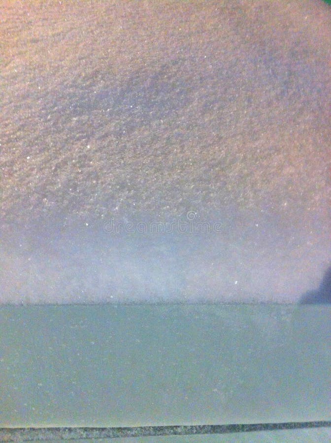 Ice Sheets of Rectangular Shape, Stacked and Covered with Snow Stock ...