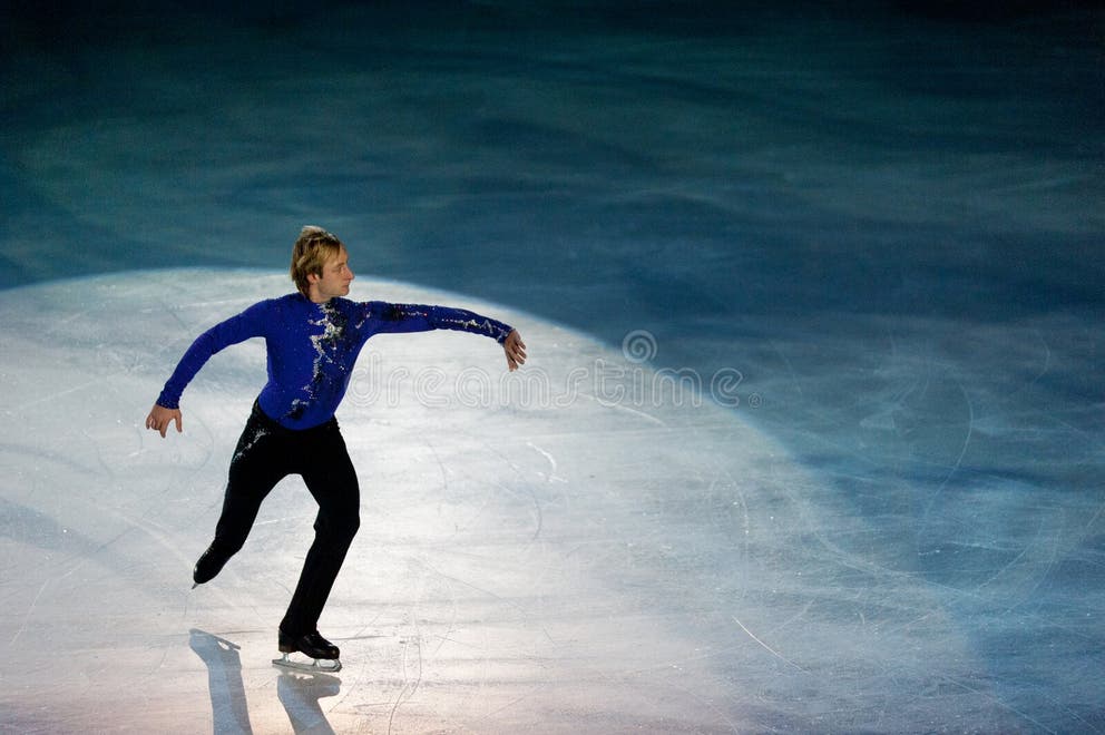 Ice Skater Evgeni Plushenko Editorial Image - Image of axel, lambiel ...