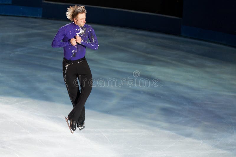 Ice Skater Evgeni Plushenko Editorial Photography - Image of jump ...