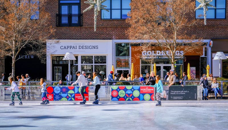 Ice Skating at Avalon editorial image. Image of young - 245063840