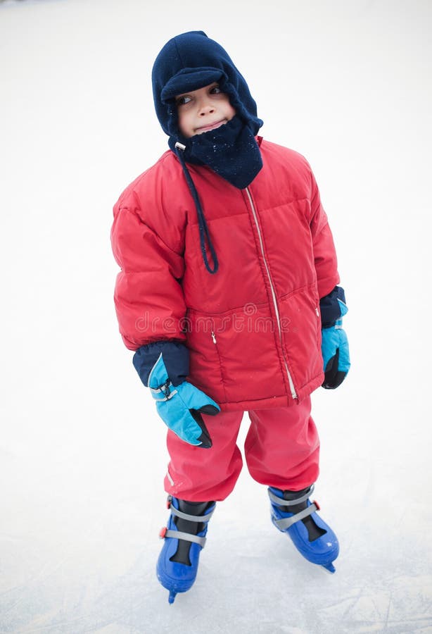 Ice skating boy stock photo. Image of sport, action, cute - 50355978