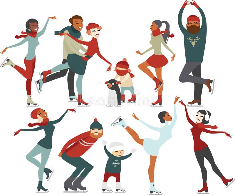 Cartoon People Ice Stock Illustrations – 16,959 Cartoon People Ice ...