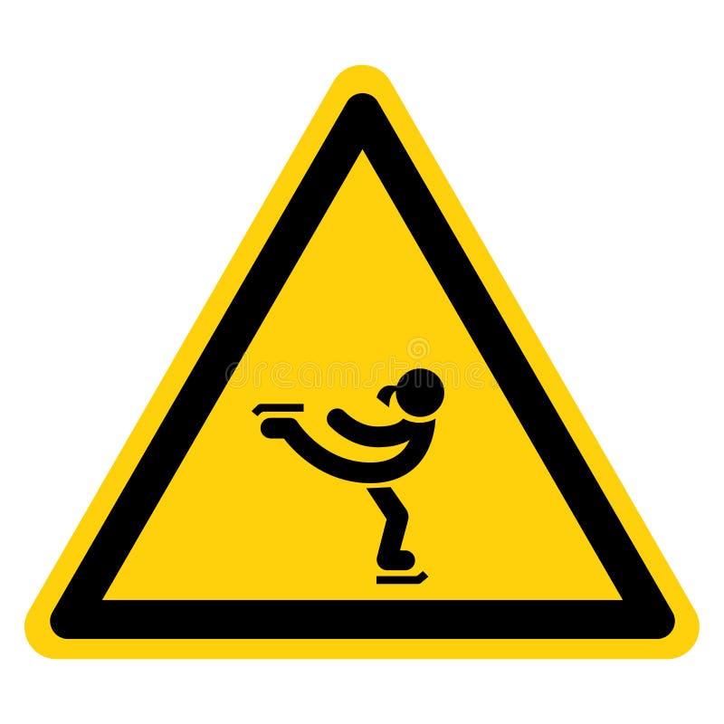 Ice Skating Symbol Sign, Vector Illustration, Isolate on White ...