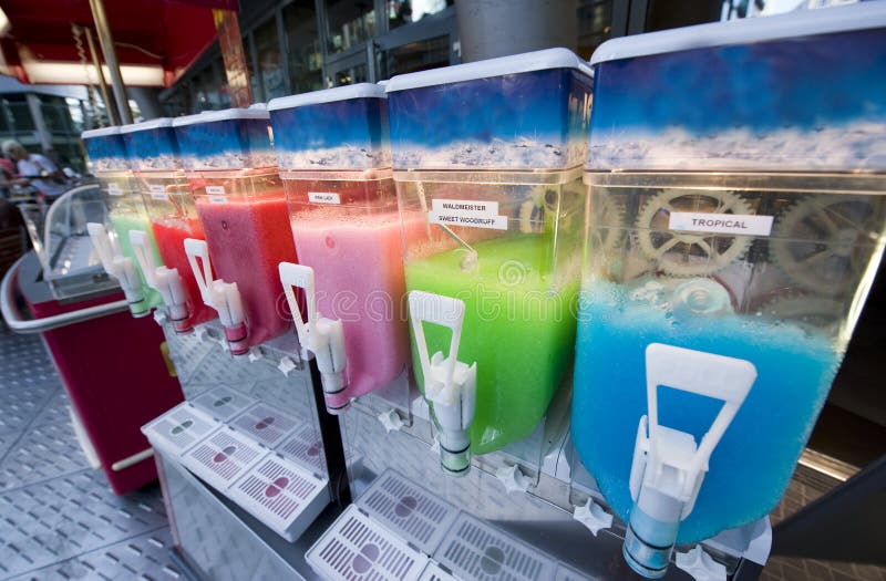 Ice slush machine stock image. Image of machine, cooled - 15058501