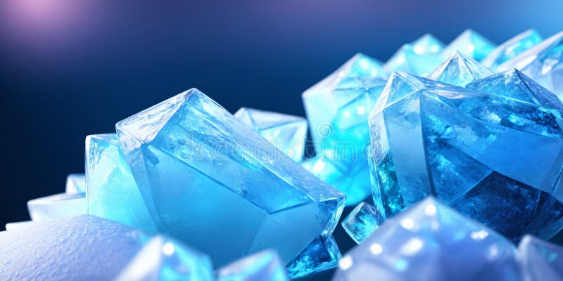 Ice snow elements of cold stock illustration. Illustration of necklace ...