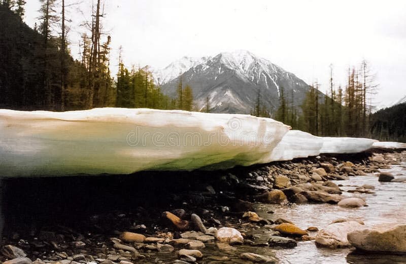 Melting ice in spring stock image. Image of beauty, melting - 163014543