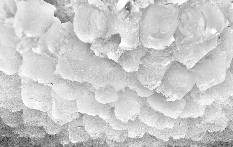 Ice Pellets for Mixing Drinks at the Bar. Stock Image - Image of soft ...