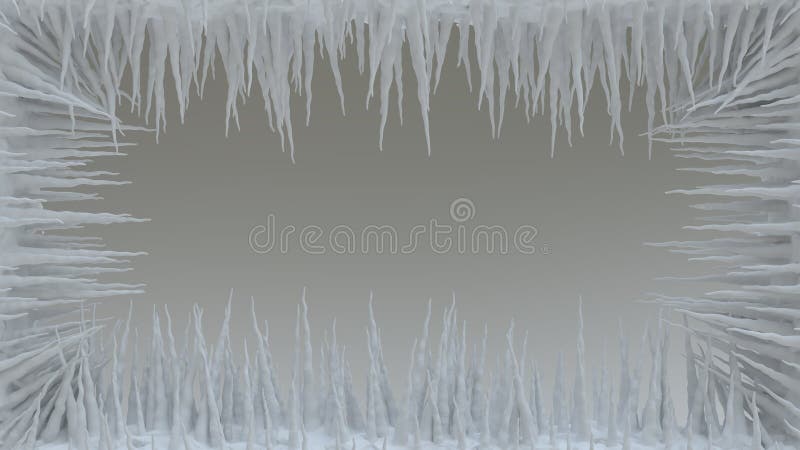 Ice Spikes. Icicle stock illustration. Illustration of winter - 178476701
