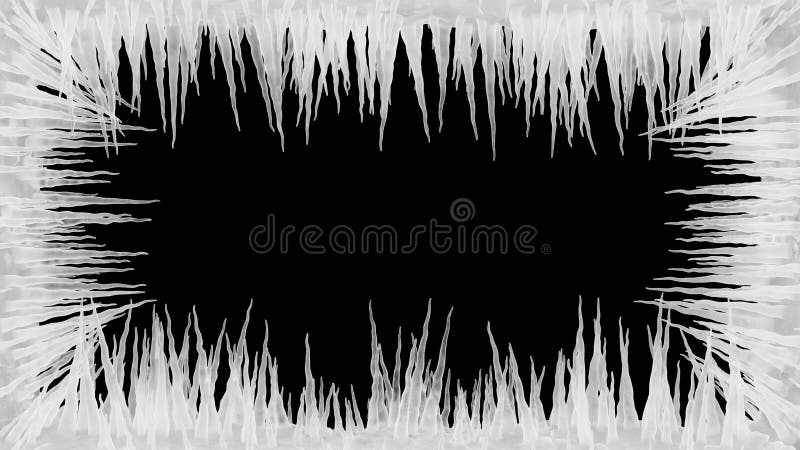 Ice Spikes. Icicle stock illustration. Illustration of icicle - 178478837