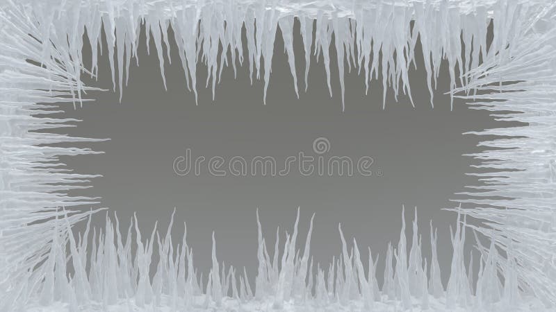 Ice Spikes. Icicle stock illustration. Illustration of freeze - 178478889