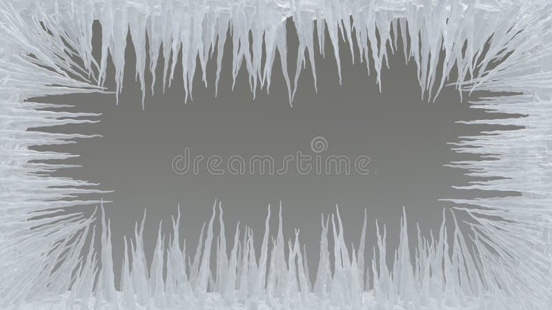 Ice Spikes. Icicle stock illustration. Illustration of abstract - 178479322