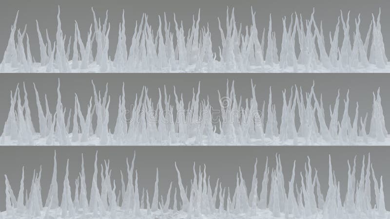 Ice Spikes. Icicle stock illustration. Illustration of freeze - 178479705