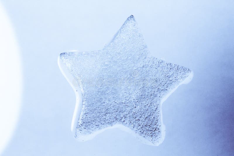 Ice star stock photo. Image of shine, white, abstract - 23498646