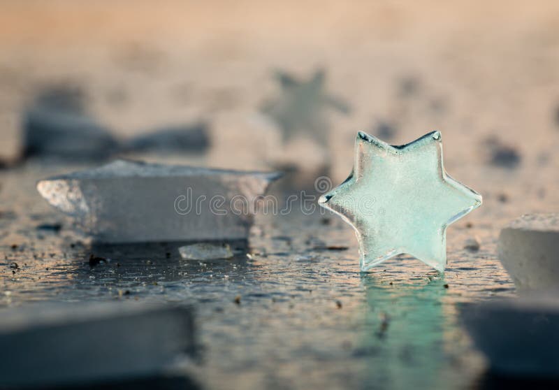 Ice star stock image. Image of winter, blue, frozen, freeze - 35998593
