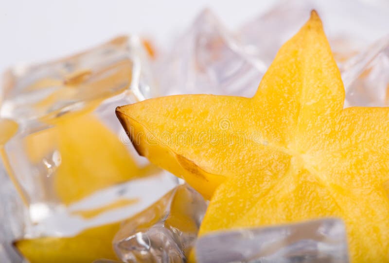 Ice Stars stock photo. Image of cube, macro, tasty, cold - 5925312