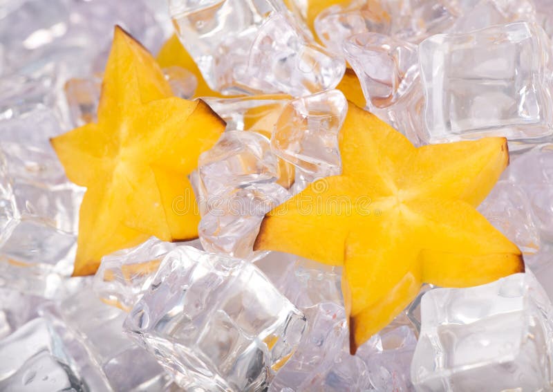 Ice Stars stock photo. Image of exotic, cube, cold, nutrition - 5965988
