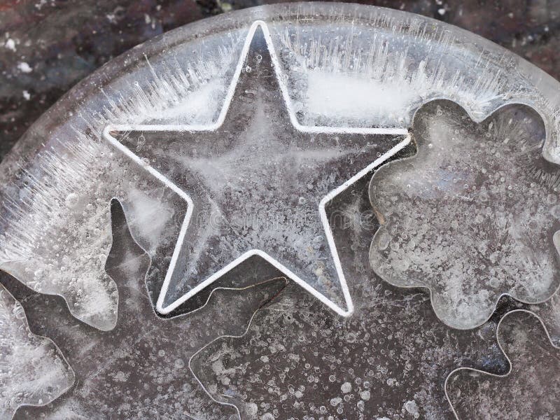 Ice Stars stock image. Image of cutters, star, water - 35665111